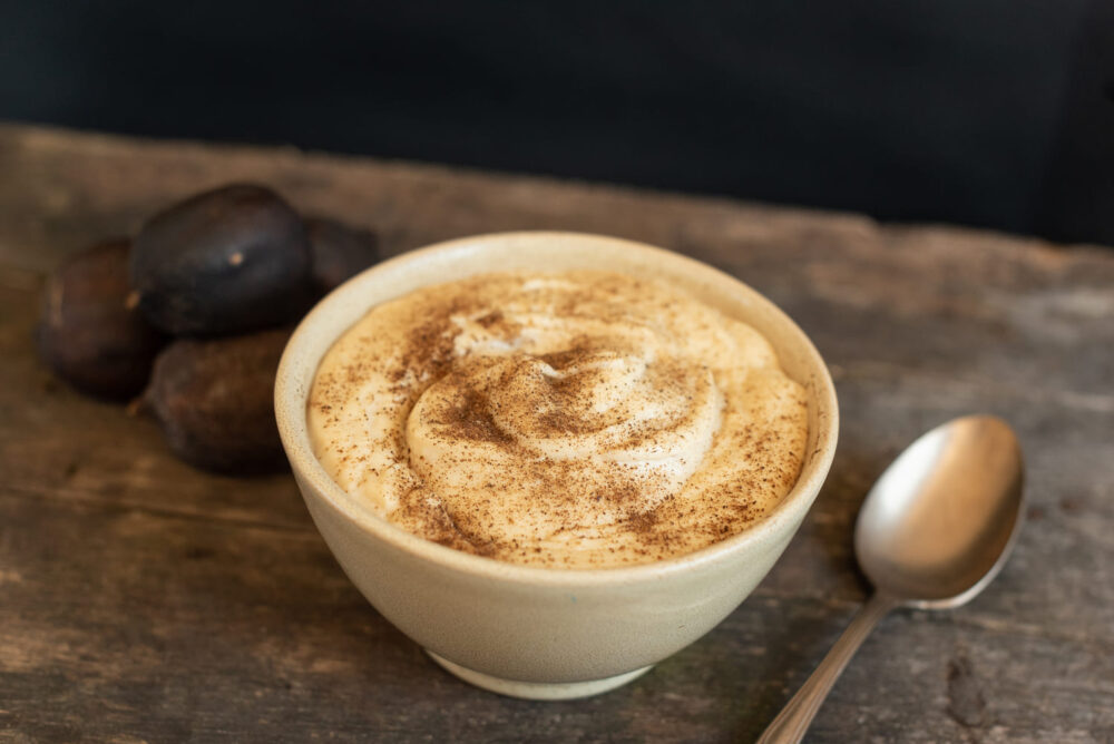 Cardamom and black lime powder béchamel - La Abuela Carmen